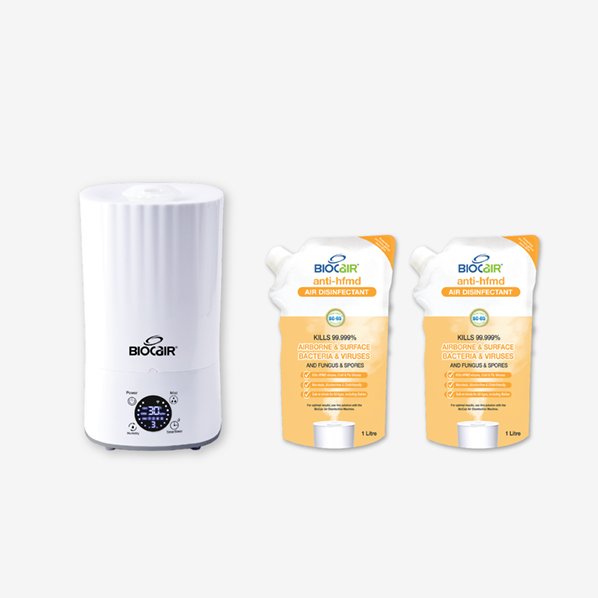 Classic 250 Anti-HFMD BioActive Air Disinfection Bundle - BioCair